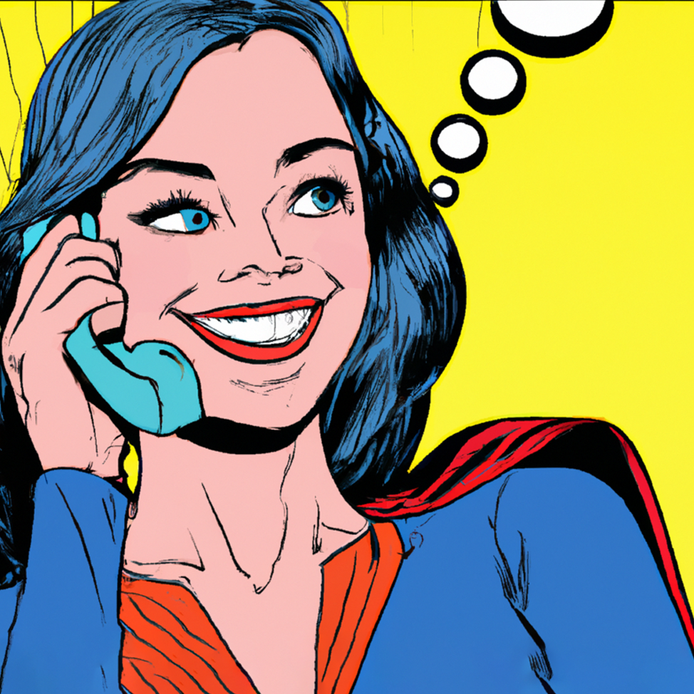 DALL·E 2023-02-17 15.57.57 – a comic book cover of a smiling young ...